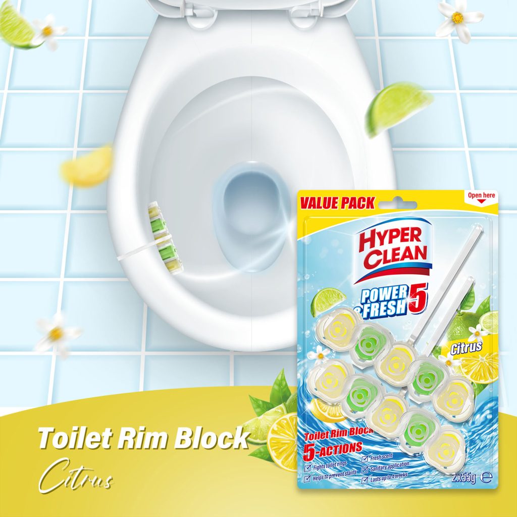 Toilet Rim Blocks 2-Pack – Citrus – Clark-Kara Pte. Ltd