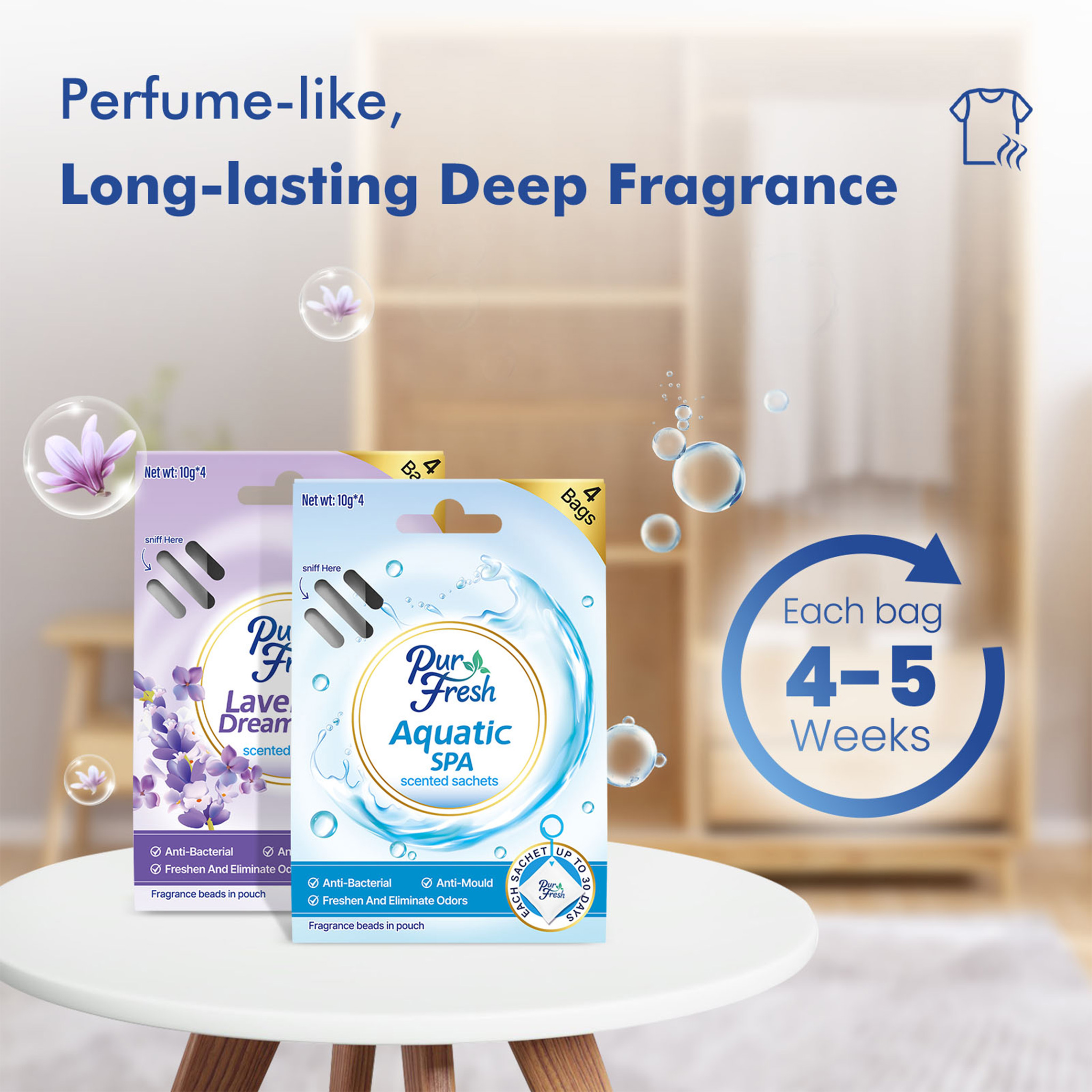 Scented Sachets 4-Pack – Mystique Night – Clark-Kara Pte. Ltd