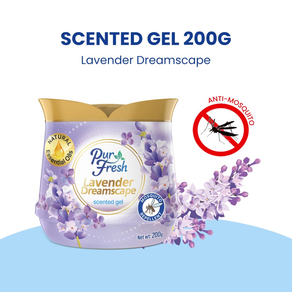 Solid Space Fragrance Gel 200g – Lavender Dreamscape – Clark-Kara Pte. Ltd