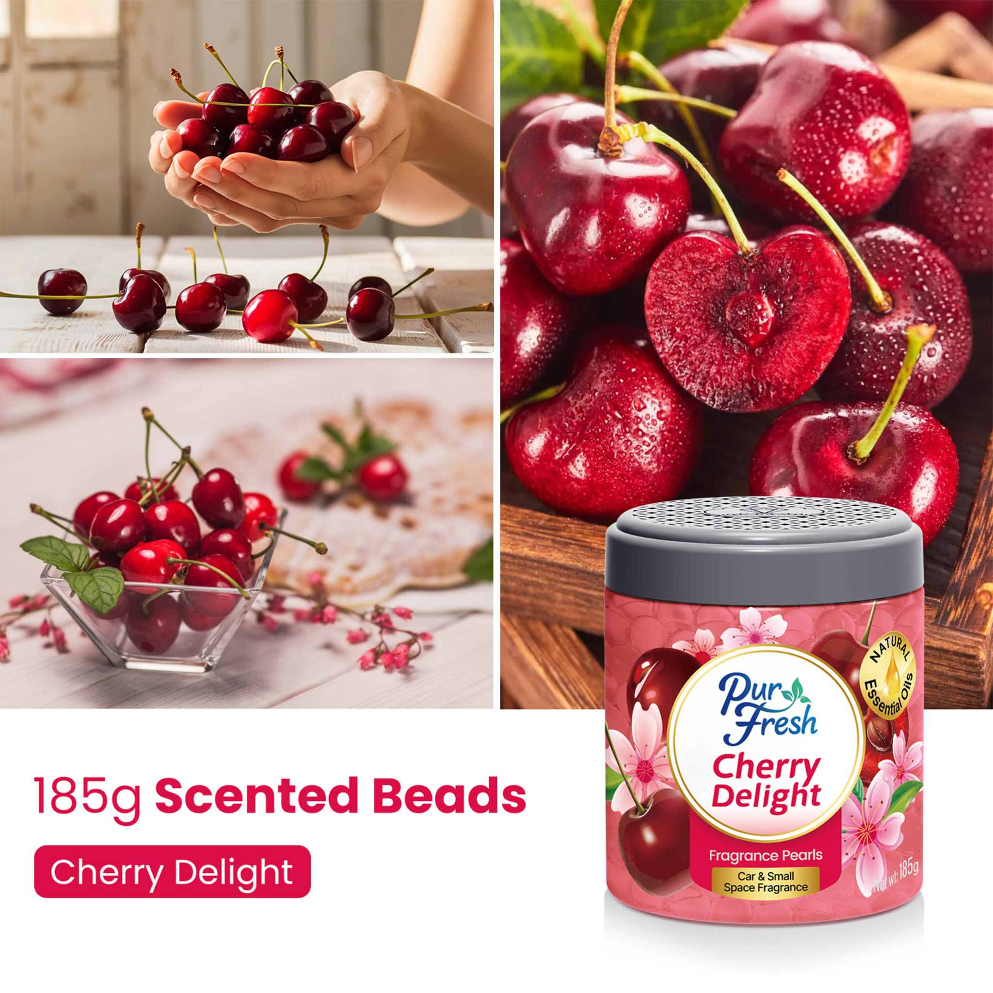 Fragrance Pearls 185g – Cherry Delight – Clark-Kara Pte. Ltd