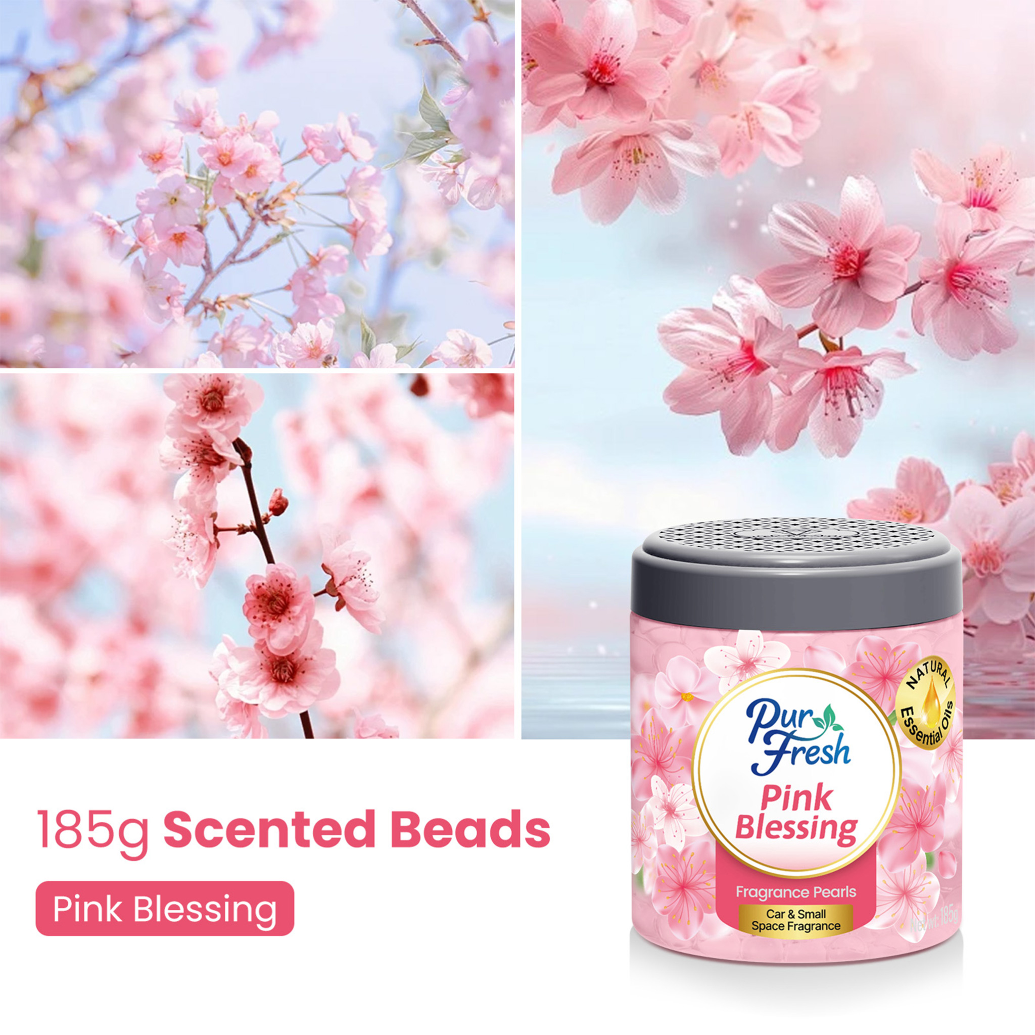 Fragrance Pearls 185g – Pink Blessing – Clark-Kara Pte. Ltd