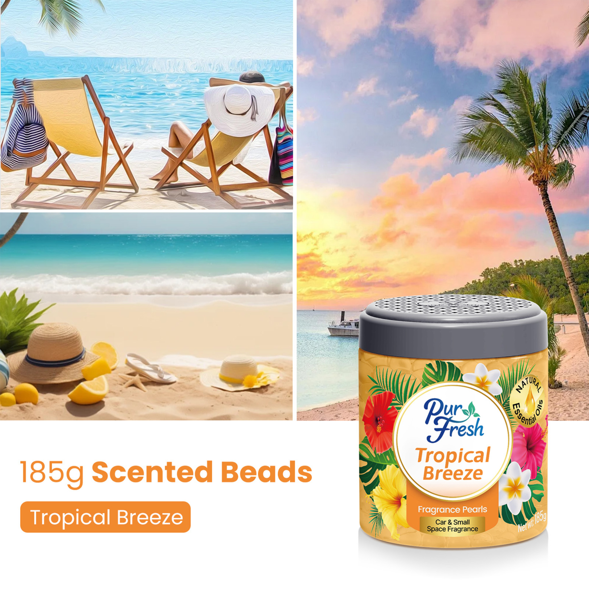 Fragrance Pearls 185g – Tropical Breeze – Clark-Kara Pte. Ltd