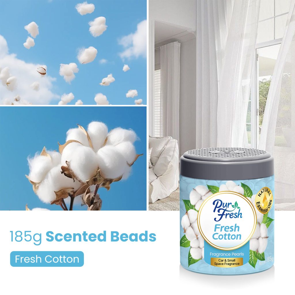 Fragrance Pearls 185g – Fresh Cotton – Clark-Kara Pte. Ltd